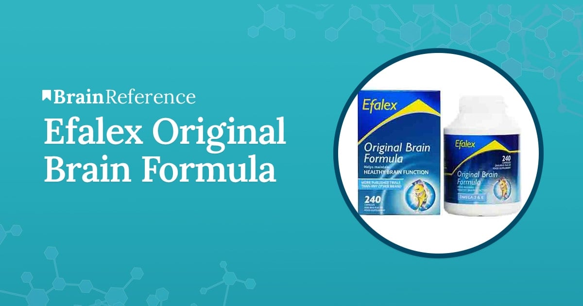 Efalex Original Brain Formula Review – Is it Effective?