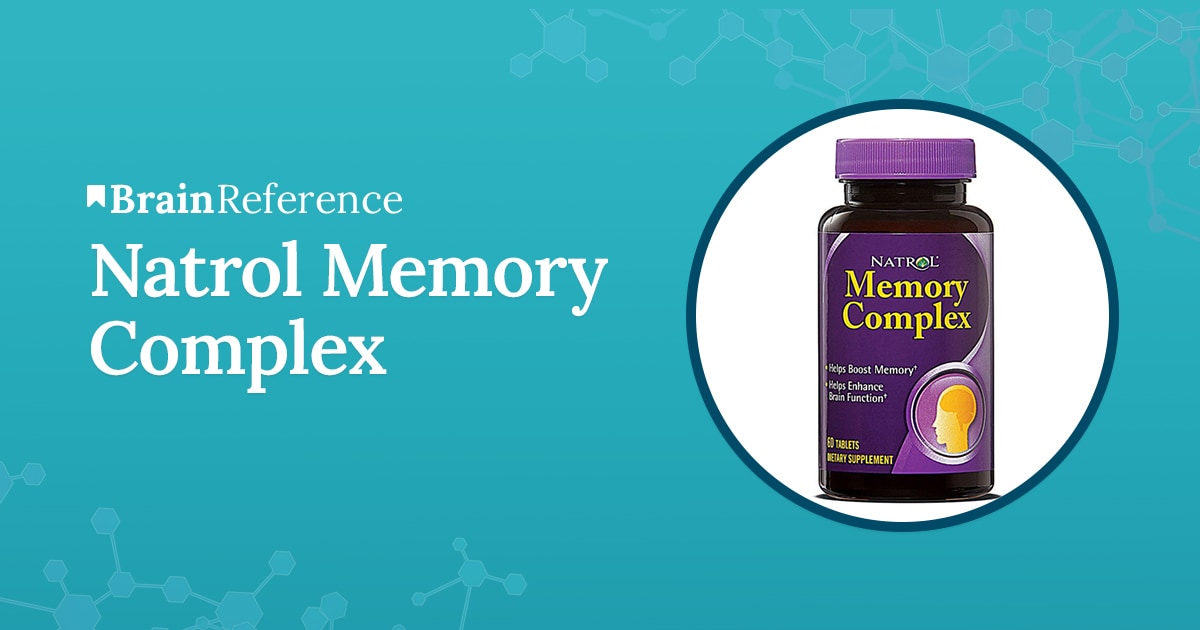 Natrol Natrol Memory Complex Review – 8 Reasons To Consider